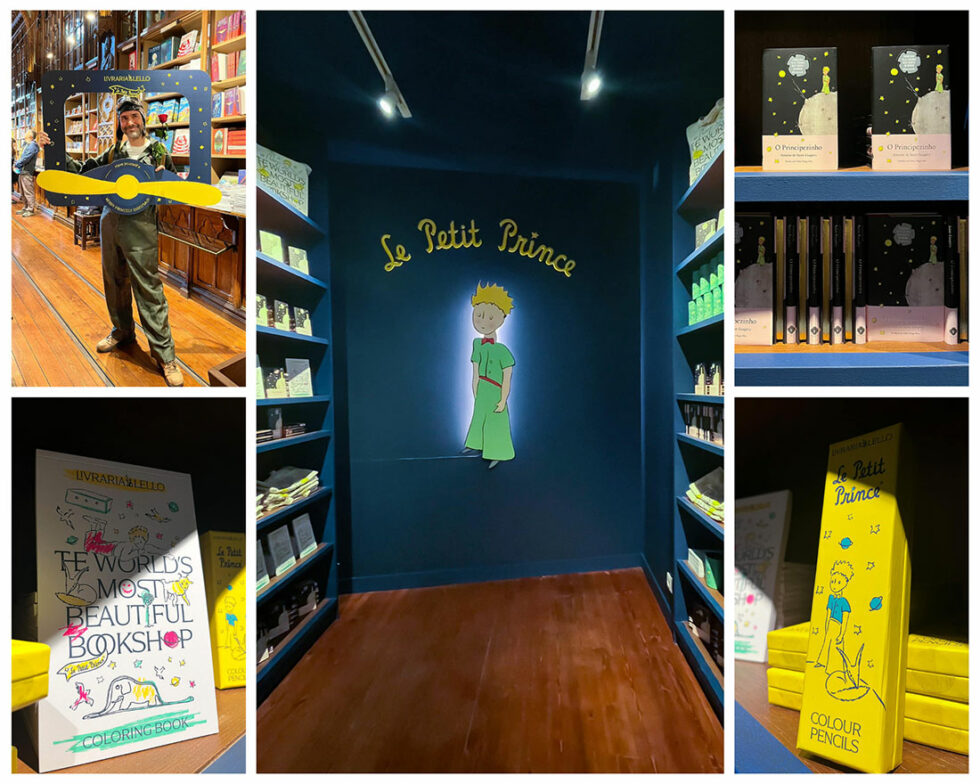 La célèbre librairie Lello à Porto fête Le Petit Prince ! - Le Petit Prince