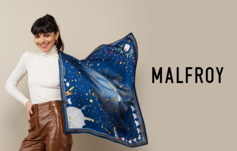 Maison Malfroy x Le Petit Prince : A collection of luxury silk scarves ...