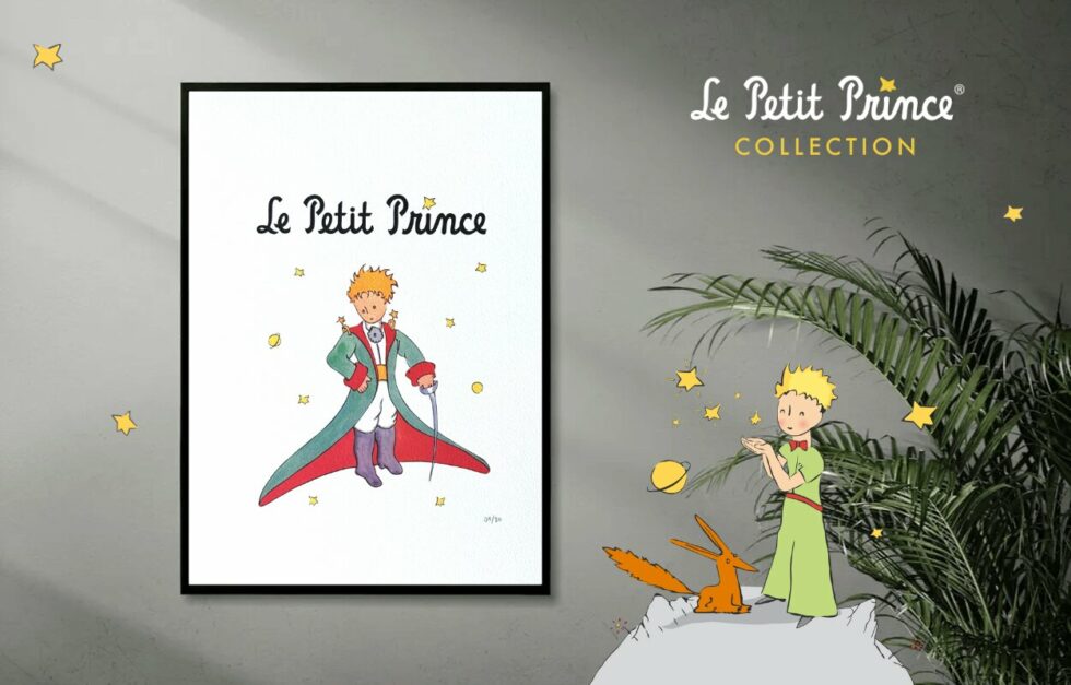 The lithograph n°2 of The Little Prince: a celebration of 80th ...