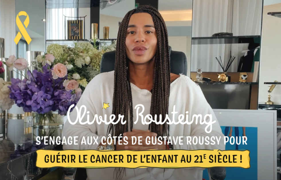 Olivier Rousteing and Gustave Roussy commit to cure childhood cancer in ...