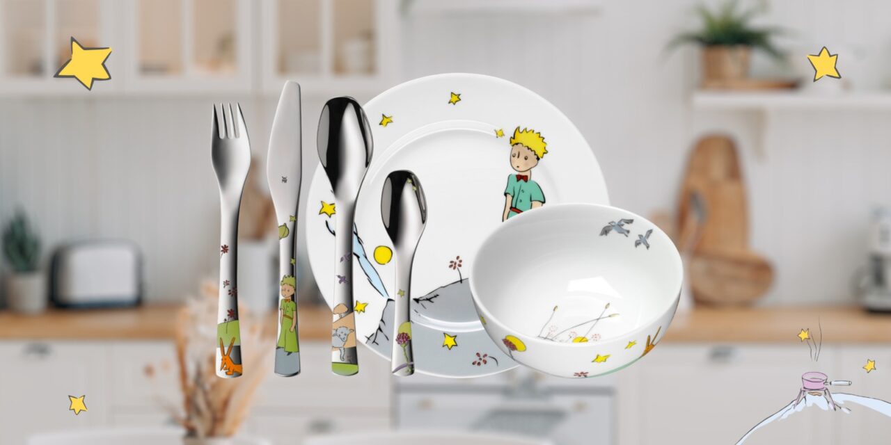 Light up your children’s meals with the Little Prince’s cutlery sets ...