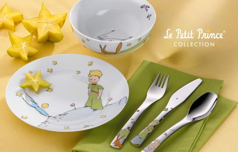 Light up your children’s meals with the Little Prince’s cutlery sets ...