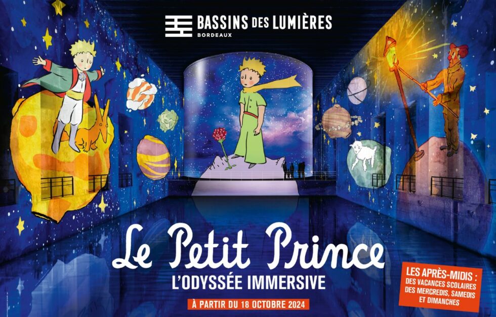 L'exposition "Le Petit Prince : L'Odyssée immersive" aux Bassins des Lumières - Le Petit Prince