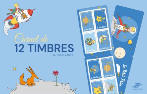 La Poste dévoile un carnet de 12 timbres pour les 80 ans du Petit ...